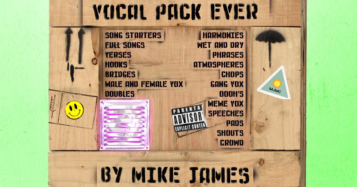 The Best Vocal Pack Ever By Mike James Make Music Now Electronic Music